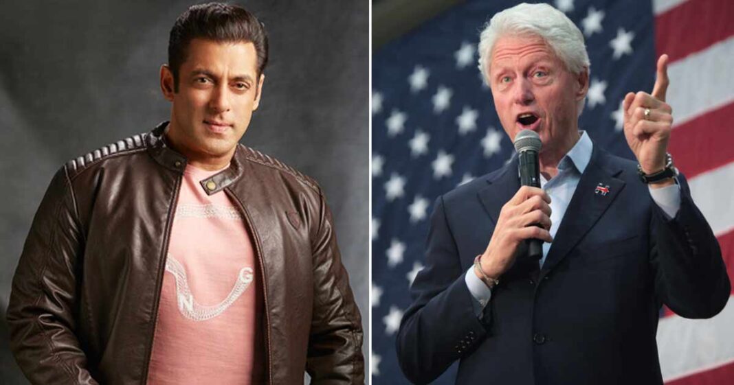When Salman Khan's Fan Craze Shocked The US' Former President Bill ...