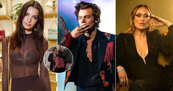 Harry Styles & Emily Ratajkowski's Bombshell Kissing Video Leaves His ...