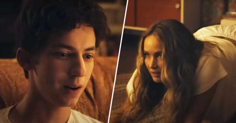 Jennifer Lawrence Sxily Seducing A 19 Year Old In No Hard Feelings 3331