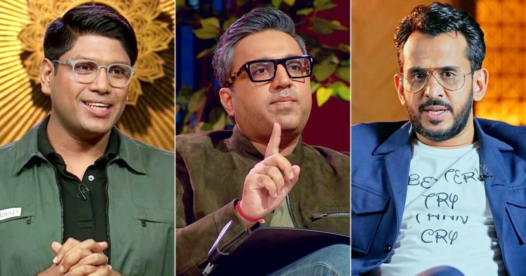 Shark Tank India's Ashneer Grover Meets Aman Gupta & Peyush Bansal At A Wedding In A Viral Pic ...