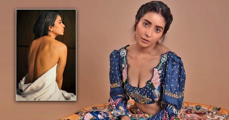 Asha Negi Shares Pictures Hiding Her Assets With Just A Sheet Flaunting Her Toned Back, Netizens ...