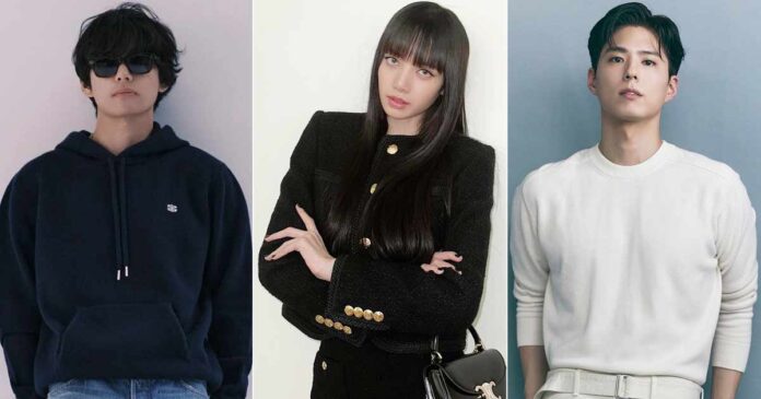 BTS' V, BLACKPINK's Lisa & Actor Park Bo-Gum's CELINE's Event Pictures ...