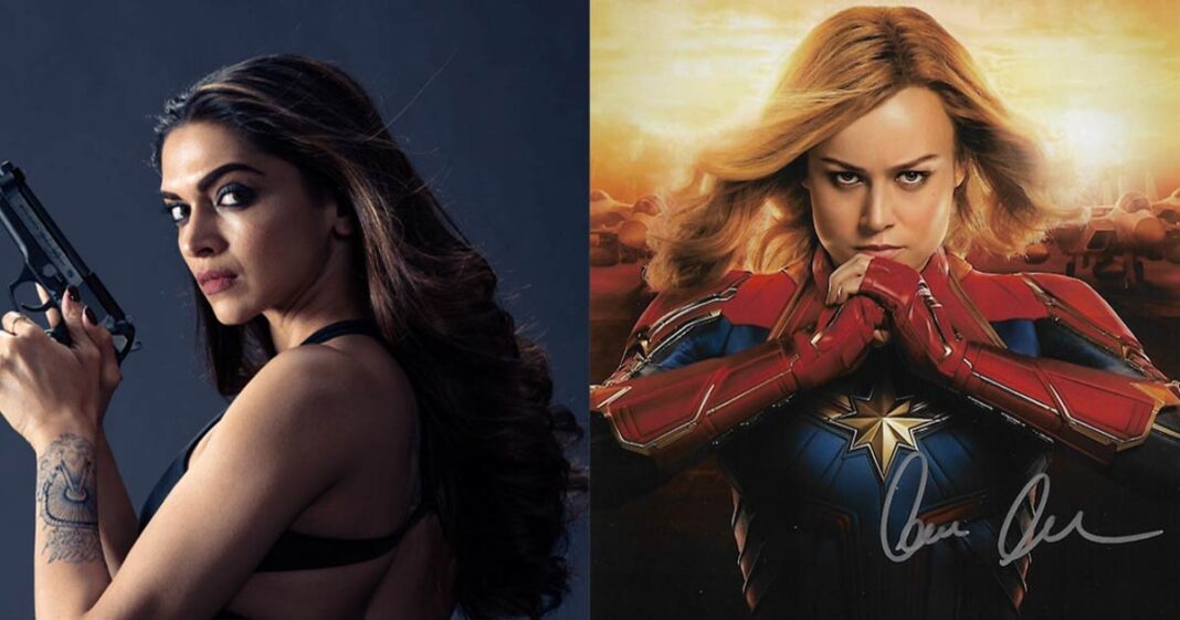 'The Marvels' Bollywood Edition - Deepika Padukone As Captain Marvel ...