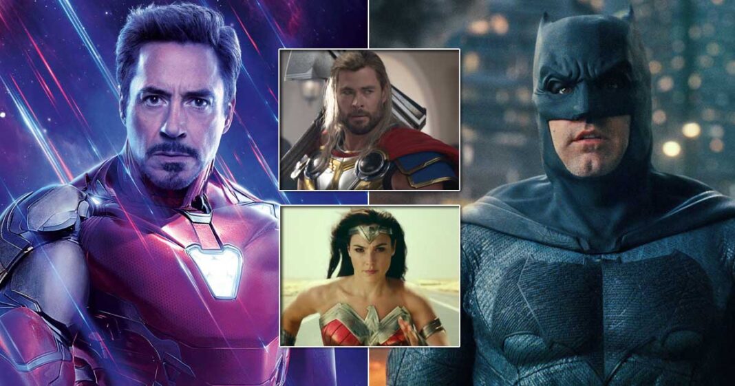 Iron Man & Batman The Only Humans Above Gods Like Thor & Wonder Woman In This Edit Video Has ...