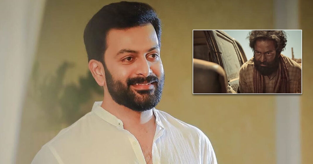 Prithviraj Sukumaran Looks Unrecognizable In The Trailer Of Aadujeevitham Meant Exclusively For ...