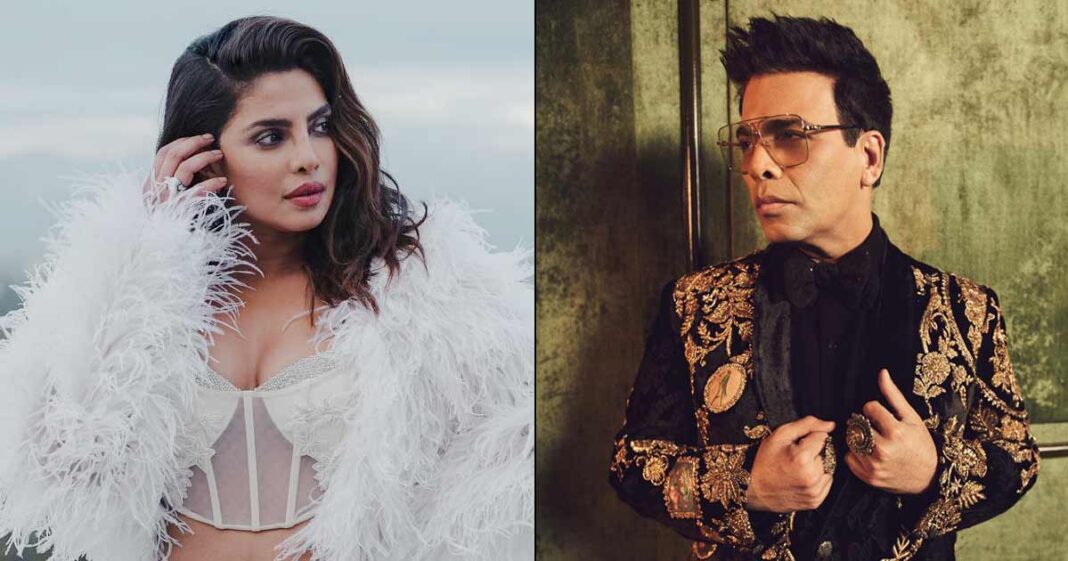 Priyanka Chopra & Karan Johar Share A 'Dostana' Moment Days After Her Explosive Digs At ...