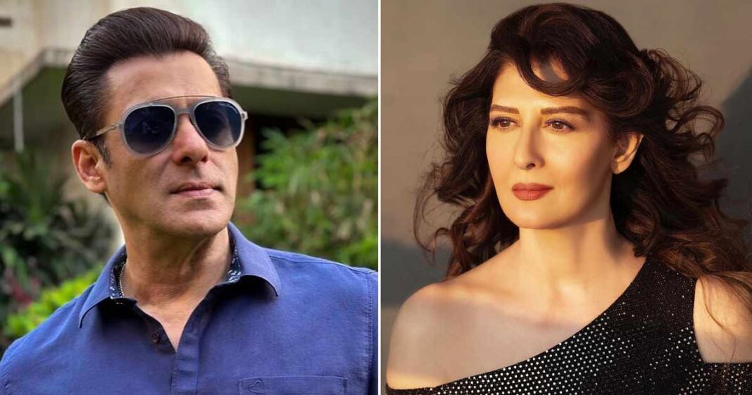 Salman Khan Gets His Cheeks Pulled By Sangeeta Bijlani, Netizens Laud This Journey From ...