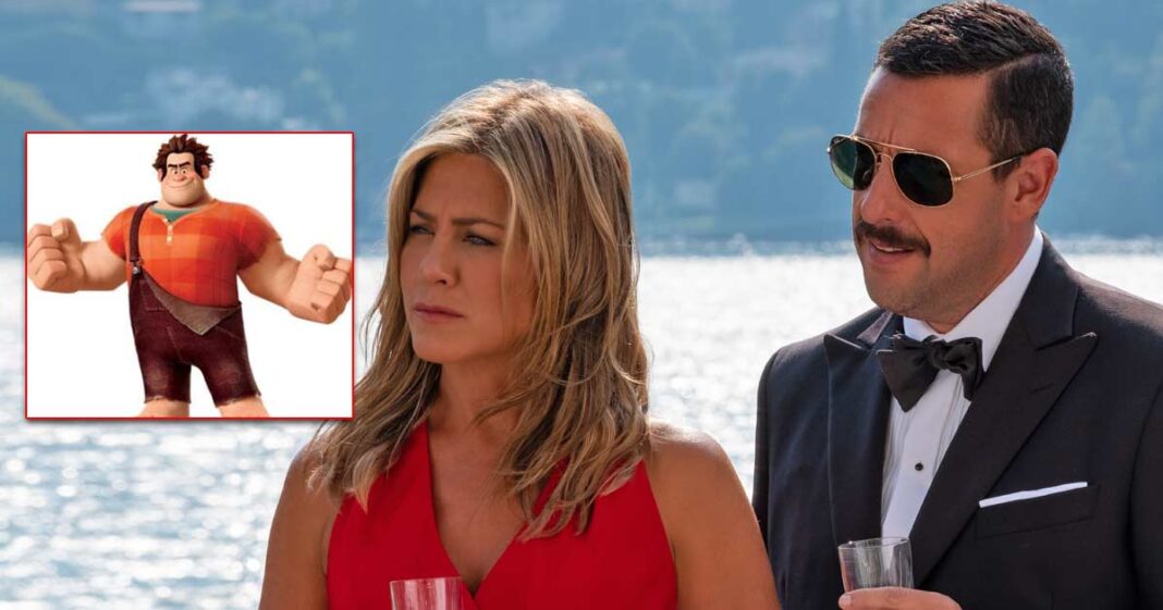 When Adam Sandler & Jennifer Aniston Screamed Out Of Surprise (Oh My ...