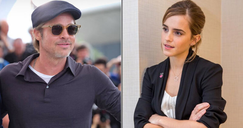 When Emma Watson Had No Idea Of Who Brad Pitt Was Yet Pretended To Have ...