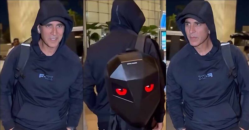 Akshay Kumar Sports A Massive Rs 30,000 Bag That Looks Like Iron Man's ...