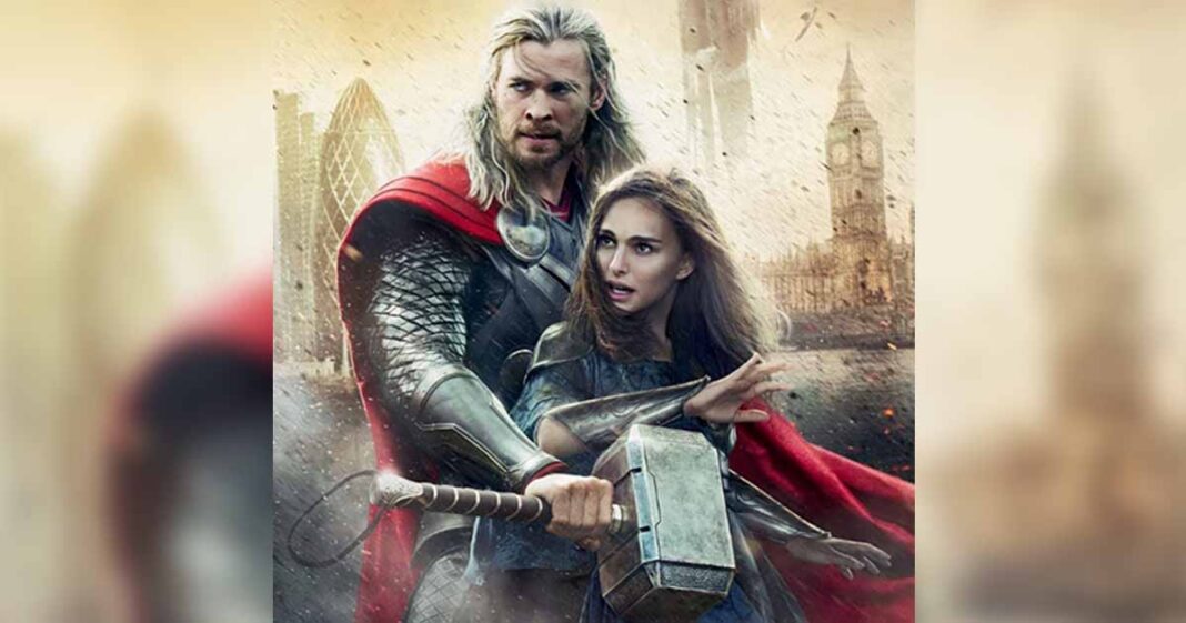 Chris Hemsworth & Natalie Portman's Kiss From Thor: The Dark World Has ...