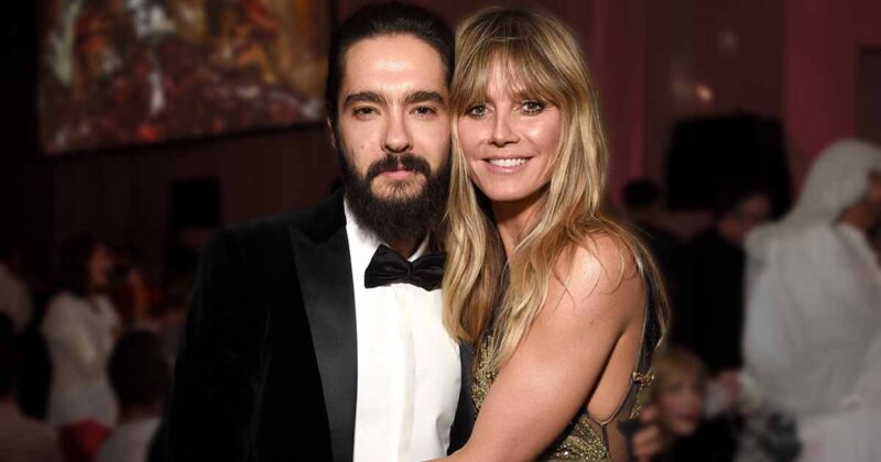 Heidi Klum In A Smoking Hot N*de Bikini Shares Passionate Lip Locks ...