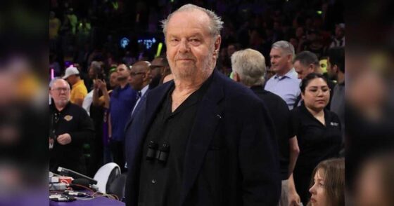 Jack Nicholson Makes A Comeback To The Basketball Courtside For The ...