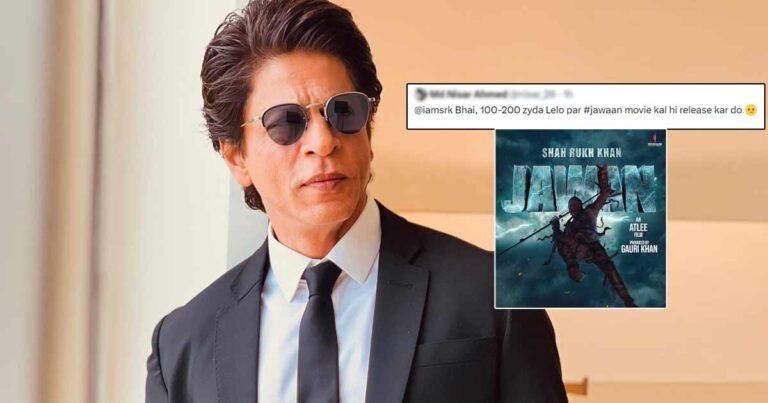Jawan: Fan Offers Shah Rukh Khan Rs 100-200 To Release The Movie ...