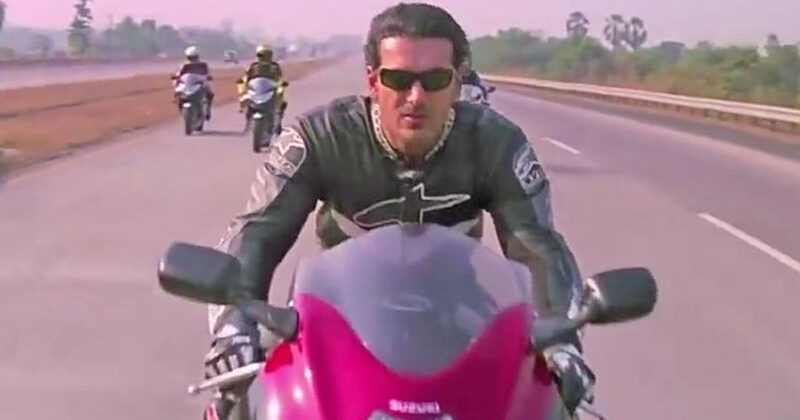 John Abraham Picking Up Bike With His Hands Using Wire Termed As 'Nakli Stunt' By Netizens But ...