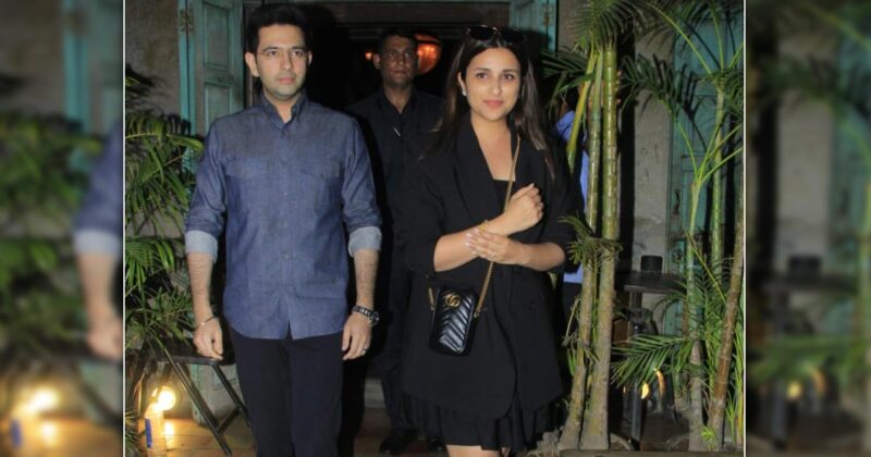 Parineeti Chopra & Raghav Chaddha Stay Mum When Spotted On A Dinner Date Amid Engagement Rumours ...