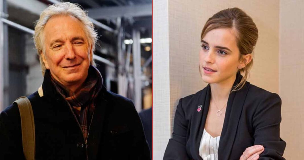 When Harry Potter's 'Professor Snape' Alan Rickman Criticised Emma ...