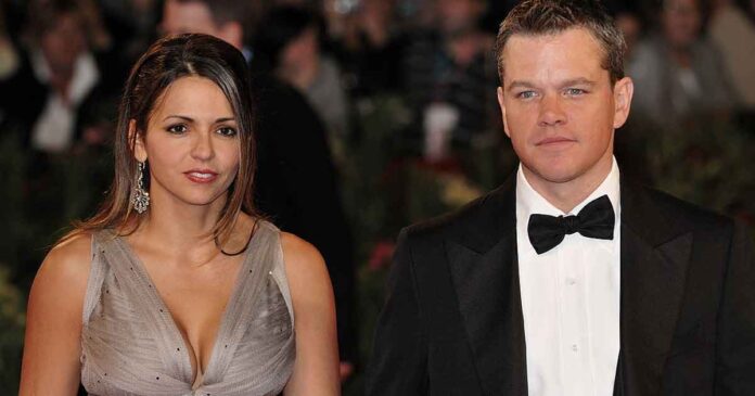 Matt Damon Gets Spotted With Wife Luciana In Their Casual Best On The ...