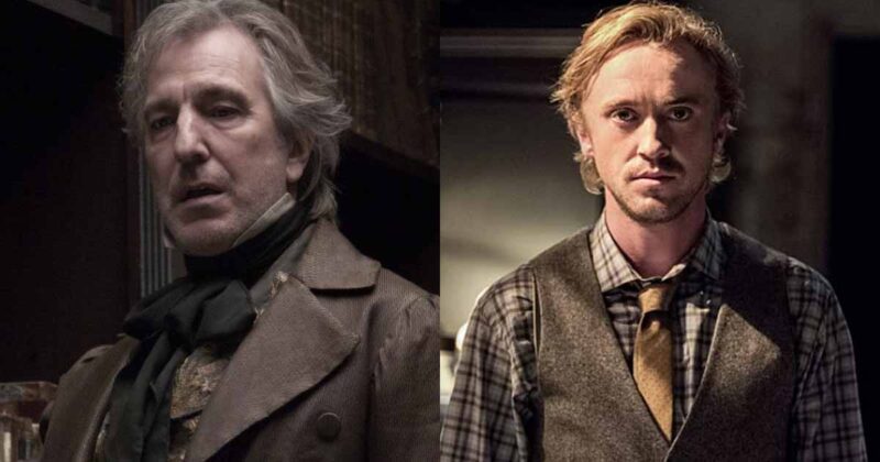 When Alan Rickman Was Nearly Killed By A Young Tom Felton On The Sets ...