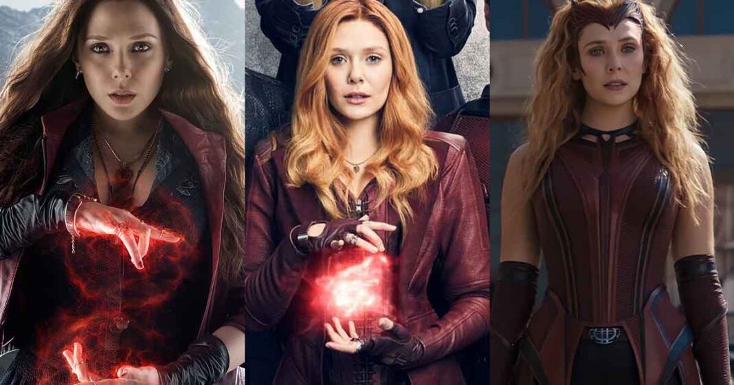 When Elizabeth Olsen Was Concerned About Her Deep Cleav*ge In Scarlet ...