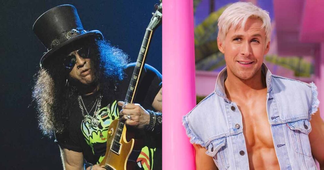 Barbie: Guns N' Roses Guitarist Slash Gets Featured In Ryan Gosling's ...