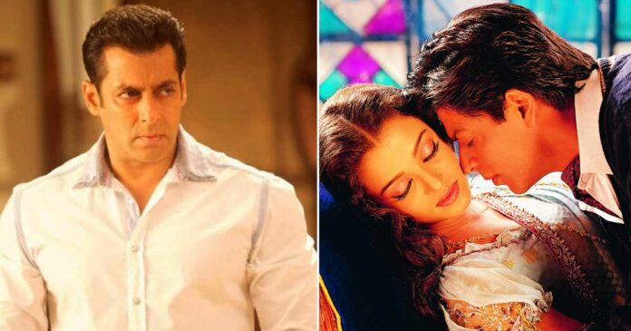Salman Khan & Aishwarya Rai Shot For A Scene In Shah Rukh Khan's Devdas ...