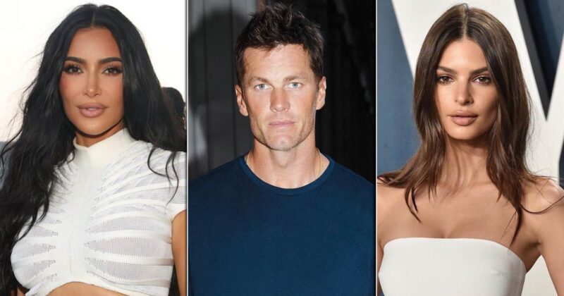 Kim Kardashian & Emily Ratajkowski Were Trying To Woo Tom Brady With Their Seductive Dance Moves ...