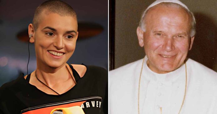 When Sinead O'Connor Tore The Pope's Pic On Live SNL Saying “Fight The ...