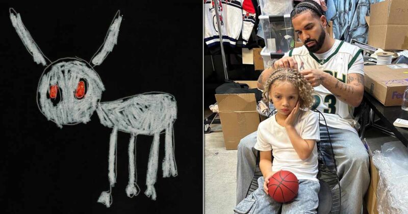 Drake Unveils The Cover Of 'For All The Dogs,' Reveals 5-Year-Old Son ...