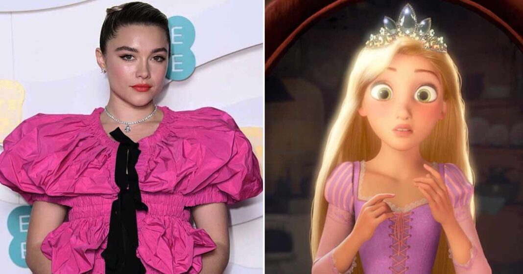Florence Pugh Turns Up As The Top Choice For Rapunzel In Disney's Live ...
