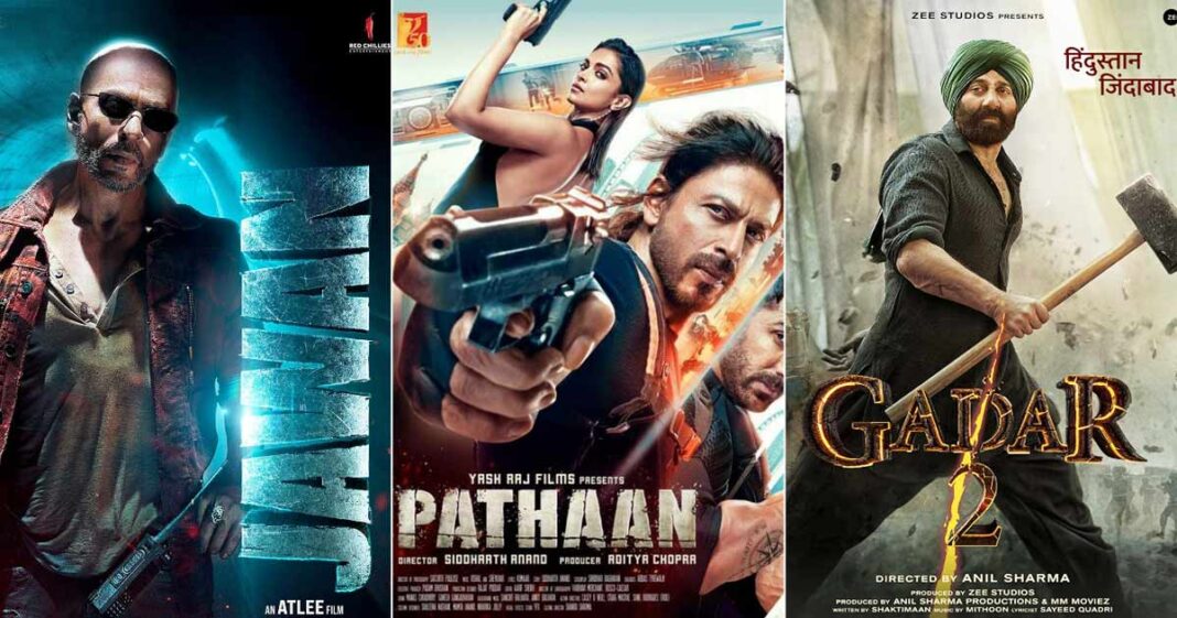 Jawan vs Pathaan & Gadar 2 Box Office Day 1 Advance Booking: Will Shah ...