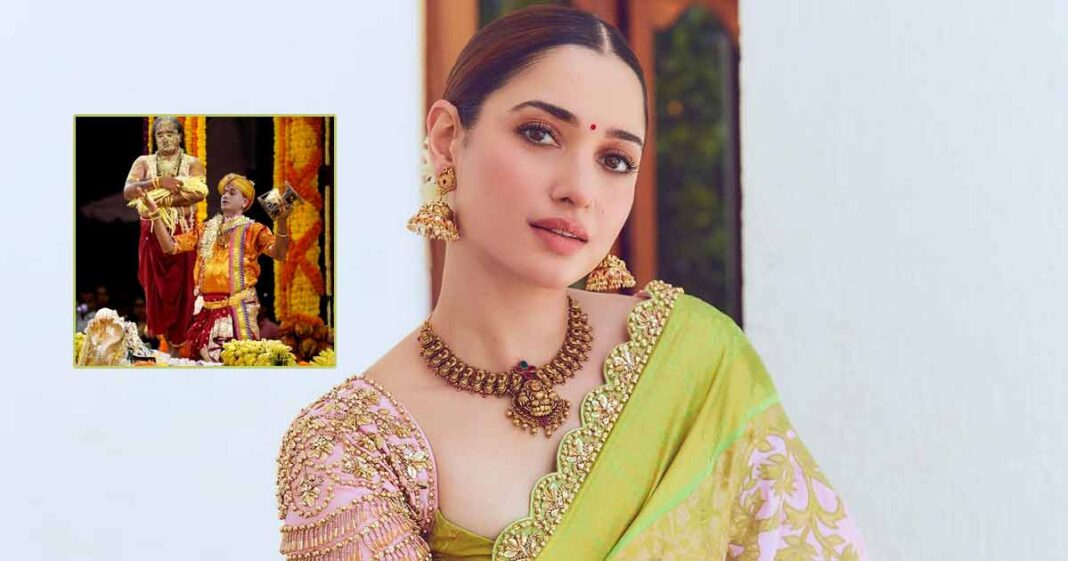 Tamannaah Bhatia Attend An Ancient Naga Mandala Pooja In Karnataka On The Occasion Of Naga Panchami