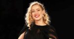 Amber Heard Steps Out In A Casual Black Dress, Uses Crutches To Walk In ...