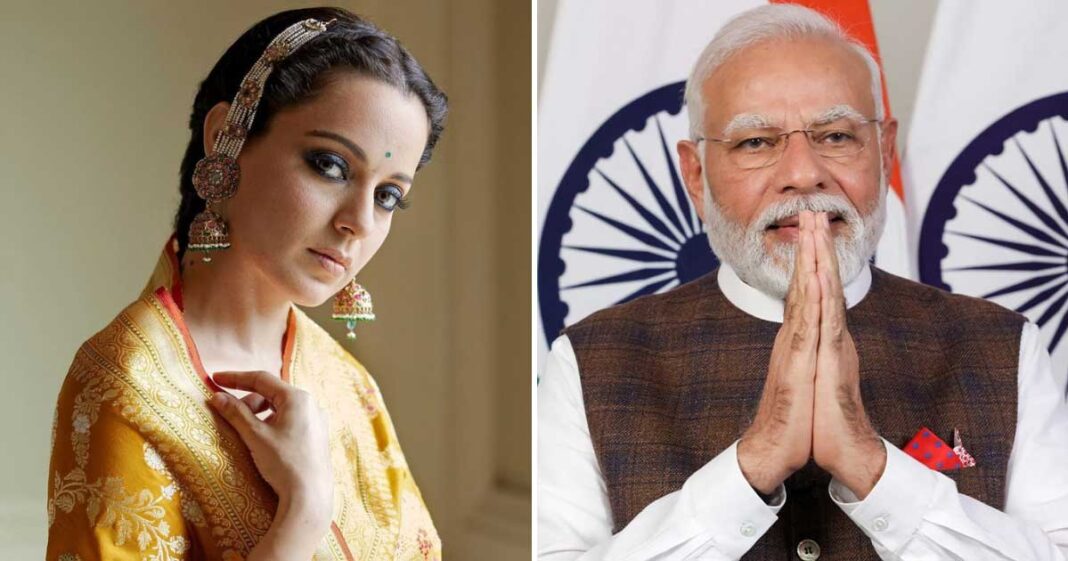 Kangana Ranaut Compares PM Narendra Modi To Lord Rama On His 73rd ...