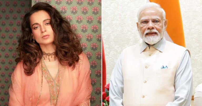 Kangana Ranaut Showers Praises On Prime Minister Narendra Modi Over ...