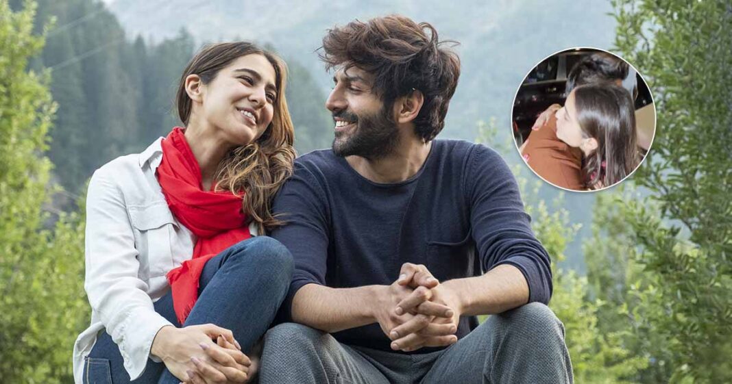 Exes Kartik Aaryan & Sara Ali Khan Share A Warm Hug At Gadar 2's Success Bash; Fans Comment ...