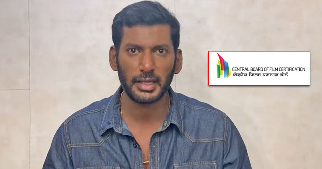 Mark Antony Fame Vishal's 6.5 Lakh Alleged Corruption Accusations On CBFC Gets Addressed By ...