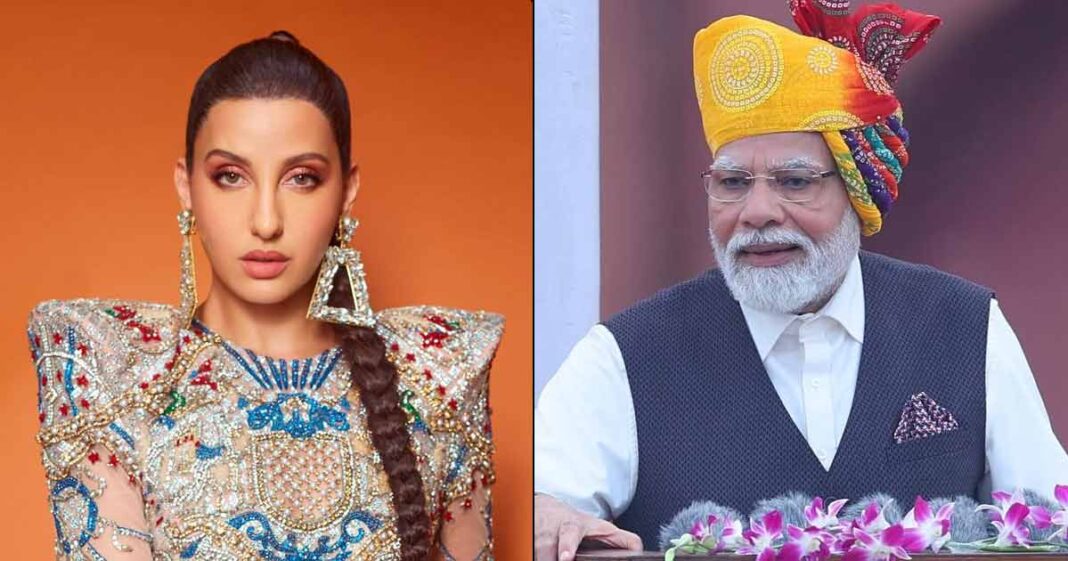 Nora Fatehi Expresses Gratitude To PM Narendra Modi For His Support To ...