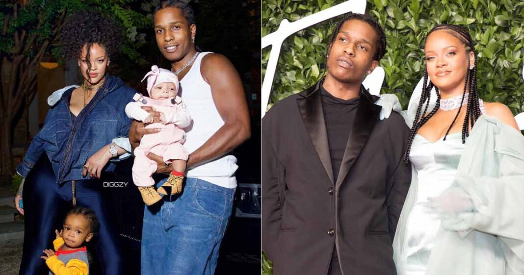 Rihanna & A$AP Rocky Gives The First Glimpse Of Their 2nd Son Riot In A ...