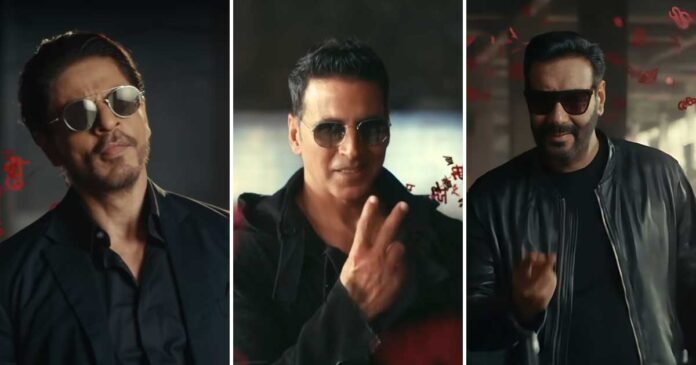 Akshay Kumar's New Pan Masala Ad With Shah Rukh Khan & Ajay Devgn After ...