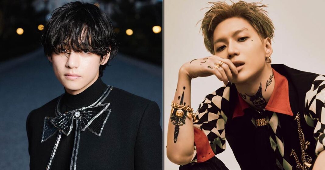 BTS V's 'Layover' Concept Photoshoot Copied By SHINee Member Taemin For ...