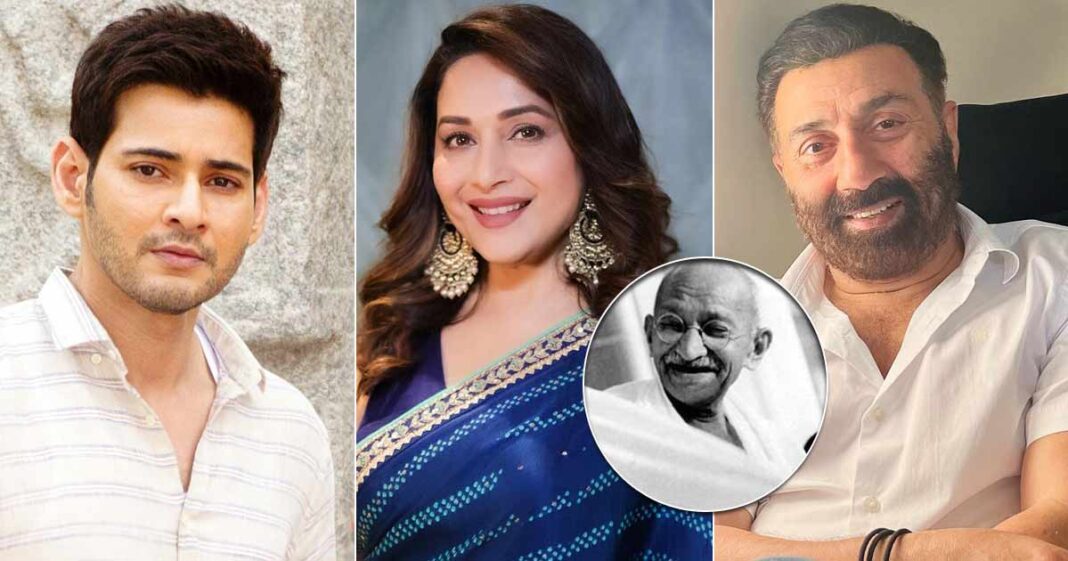 Gandhi Jayanti 2023: Sunny Deol, Mahesh Babu, Madhuri Dixit & Other ...