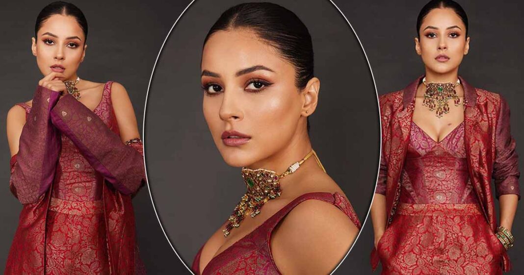 Shehnaaz Gill Continues To Ooze Oomph, Flaunting Her Oh-So-S*xy Cleav ...