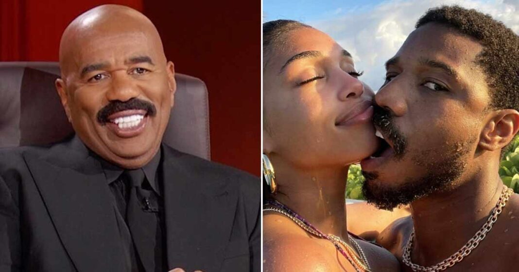 Steve Harvey Holds No Bad Blood For Black Panther Actor Michael B Jordan Despite Split With His ...