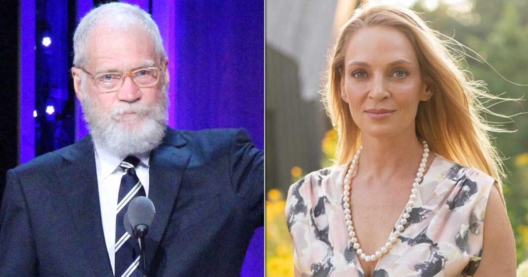 When Uma Thurman Was Left Weirdly Uncomfortable With David Letterman's ...