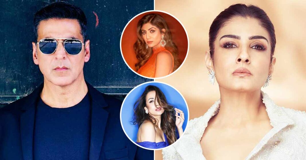 Akshay Kumar & Raveena Tandon Together Calling Shilpa Shetty The Malaika Arora Of ‘90s In This ...