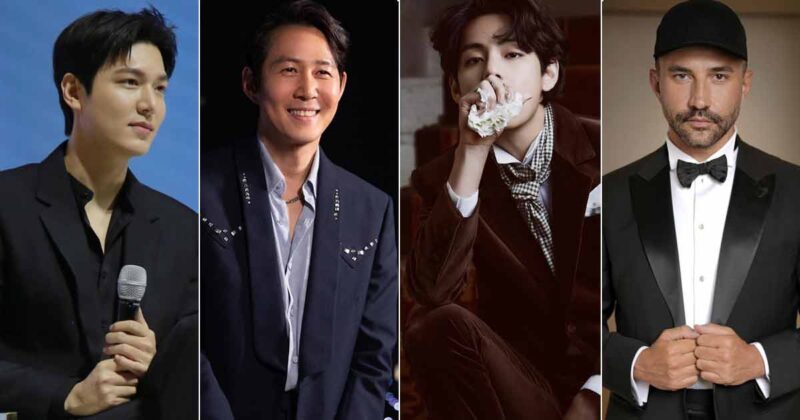 BTS’ V, Lee Min Ho & Lee Jung-Jae Pose Together For Pictures During ...