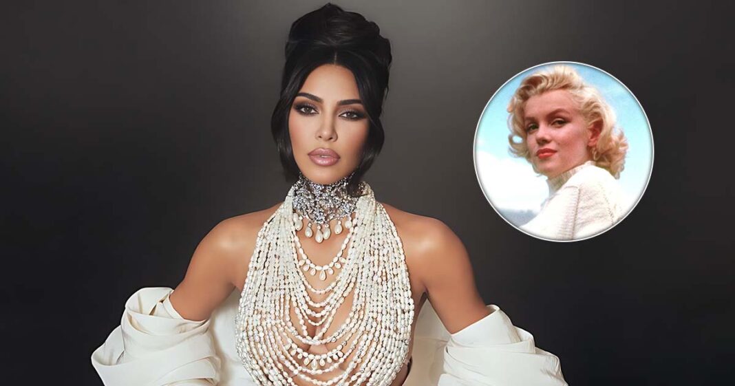 Kim Kardashian Allegedly Channeled Marilyn Monroe’s Diamonds Are A Girl ...
