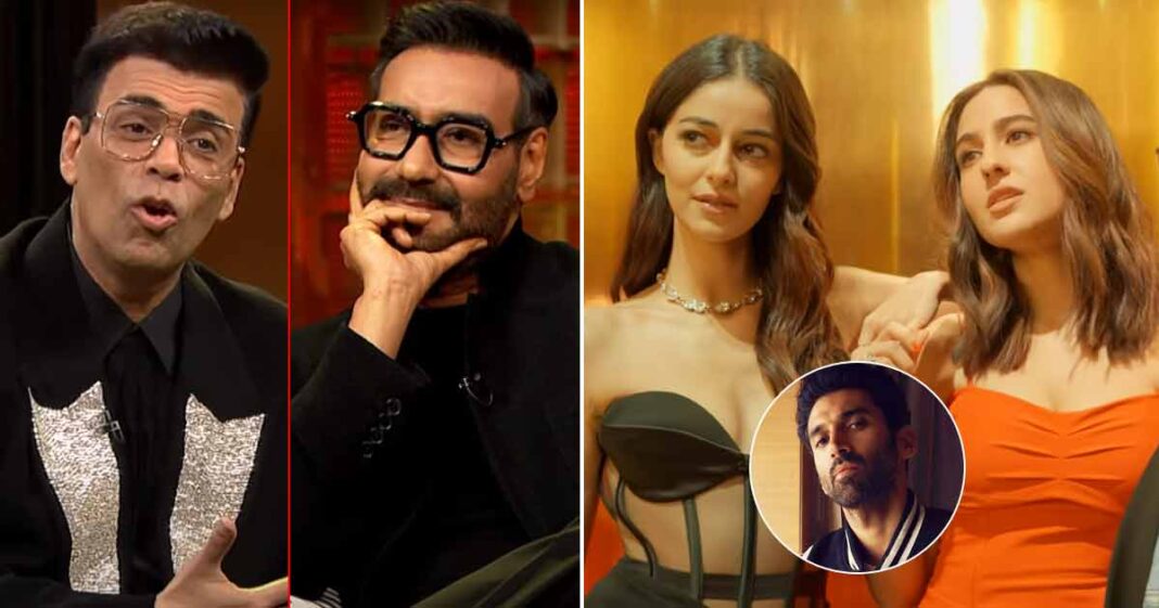 Koffee With Karan 8 Teaser: Ajay Devgn Calls Karan Johar His Enemy, Sara Ali Khan Teases Ananya ...