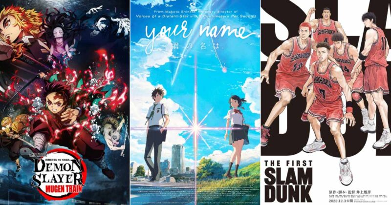 Highest-Grossing Anime Movies: From Your Name, Demon Slayer & The First ...